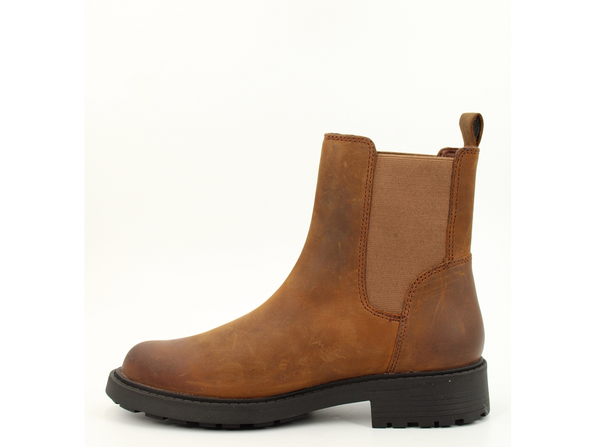 Chaussures Chappaz | Zzzclarks botte et bottine orinoco ii top marron femme